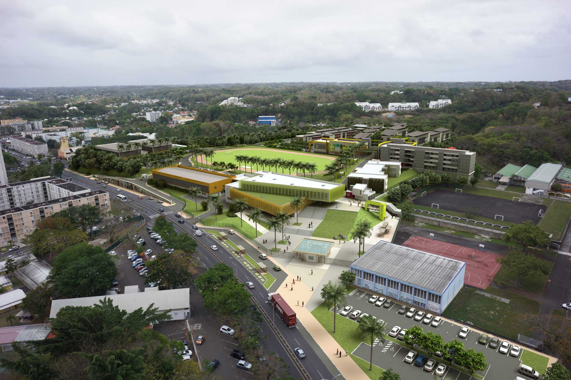 Le lycée de Baimbridge fête ses 50 ans en s’offrant une rénovation ...